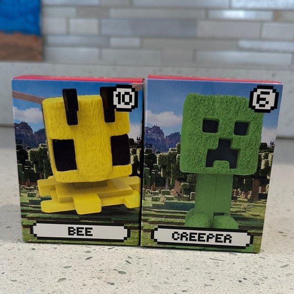 McDonald's | Toys | Minecraft Bee And Creeper Mcdonalds Toys | Poshmark